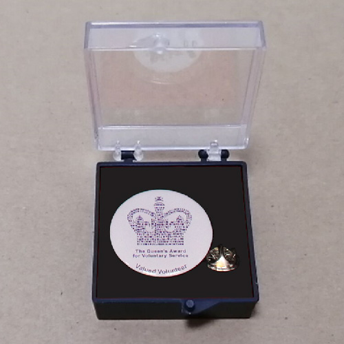 Presentation gift box with clear lid - Dragonfly